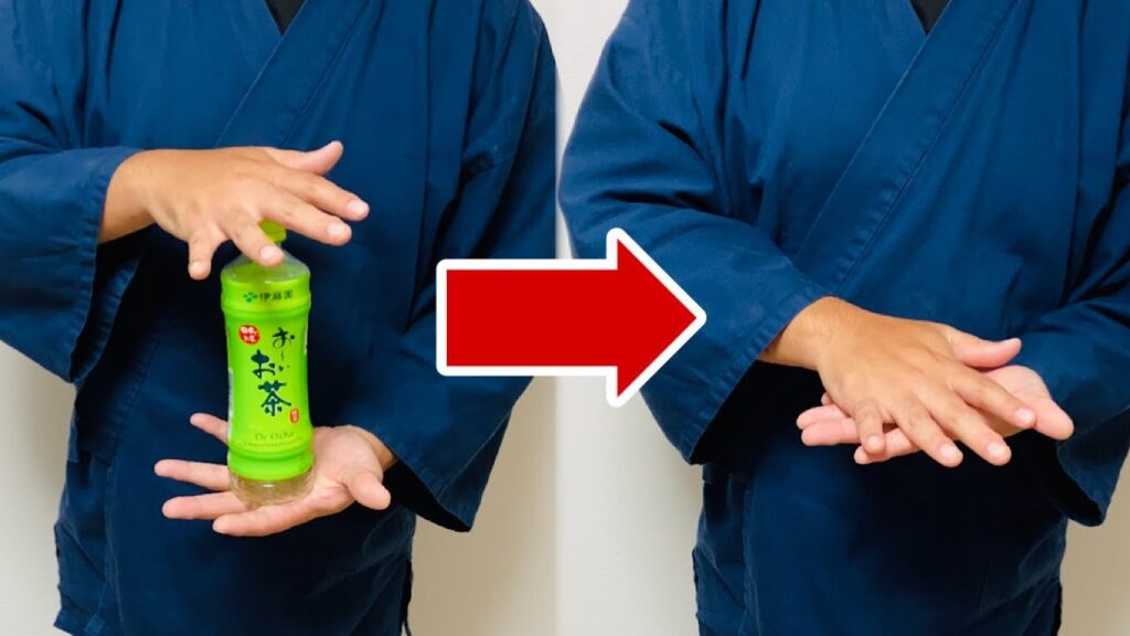 【種明かし】練習無し！ペットボトルが一瞬で消える手品！子供が喜ぶ簡単マジック4ネタ Magic trick explanation ...