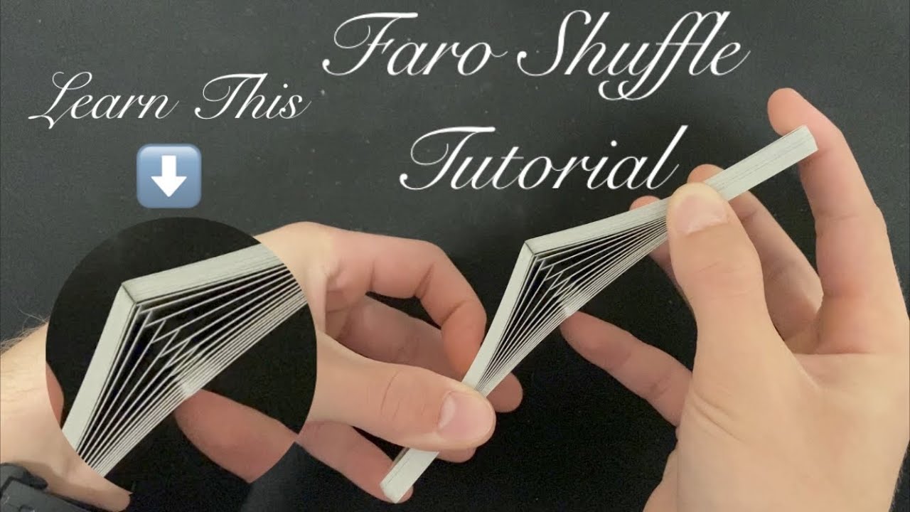 How to PERFECTLY Shuffle a Deck of Cards! Faro Shuffle & Bridge ...